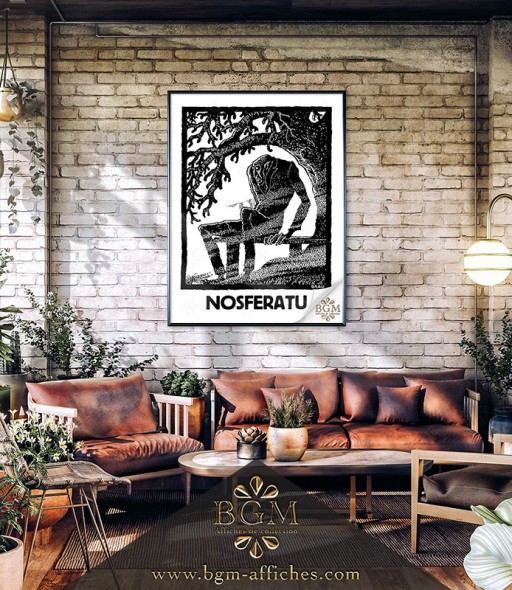 NOSFERATU Collector's movie poster (1922) F.W. Murnau, Max Schreck