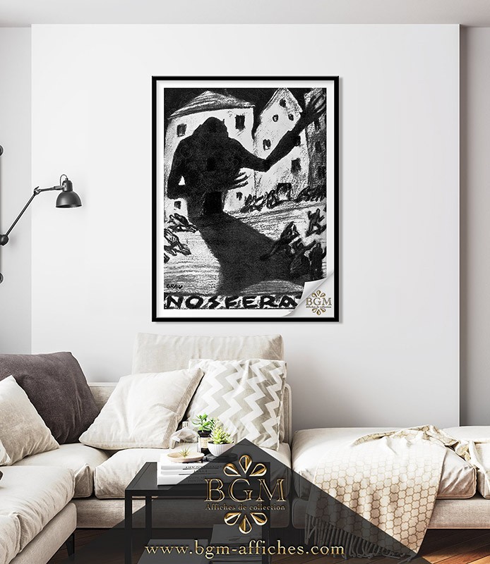 NOSFERATU Collector's movie poster (1922) F.W. Murnau, Max Schreck