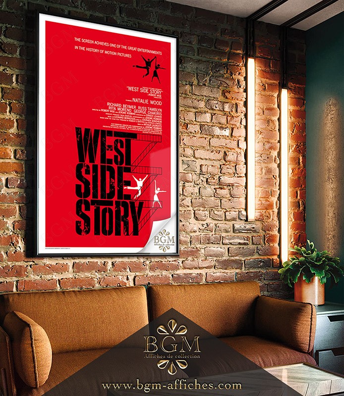 WEST SIDE STORY Collector's movie poster (1961) Natalie Wood, Robert Wise