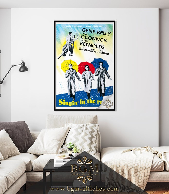 SINGIN' IN THE RAIN Collector's movie poster (1952) Barbara Stanwyck ...