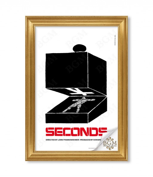 SECONDS Collector's movie poster (1966) Rock Hudson, John Frankenheimer